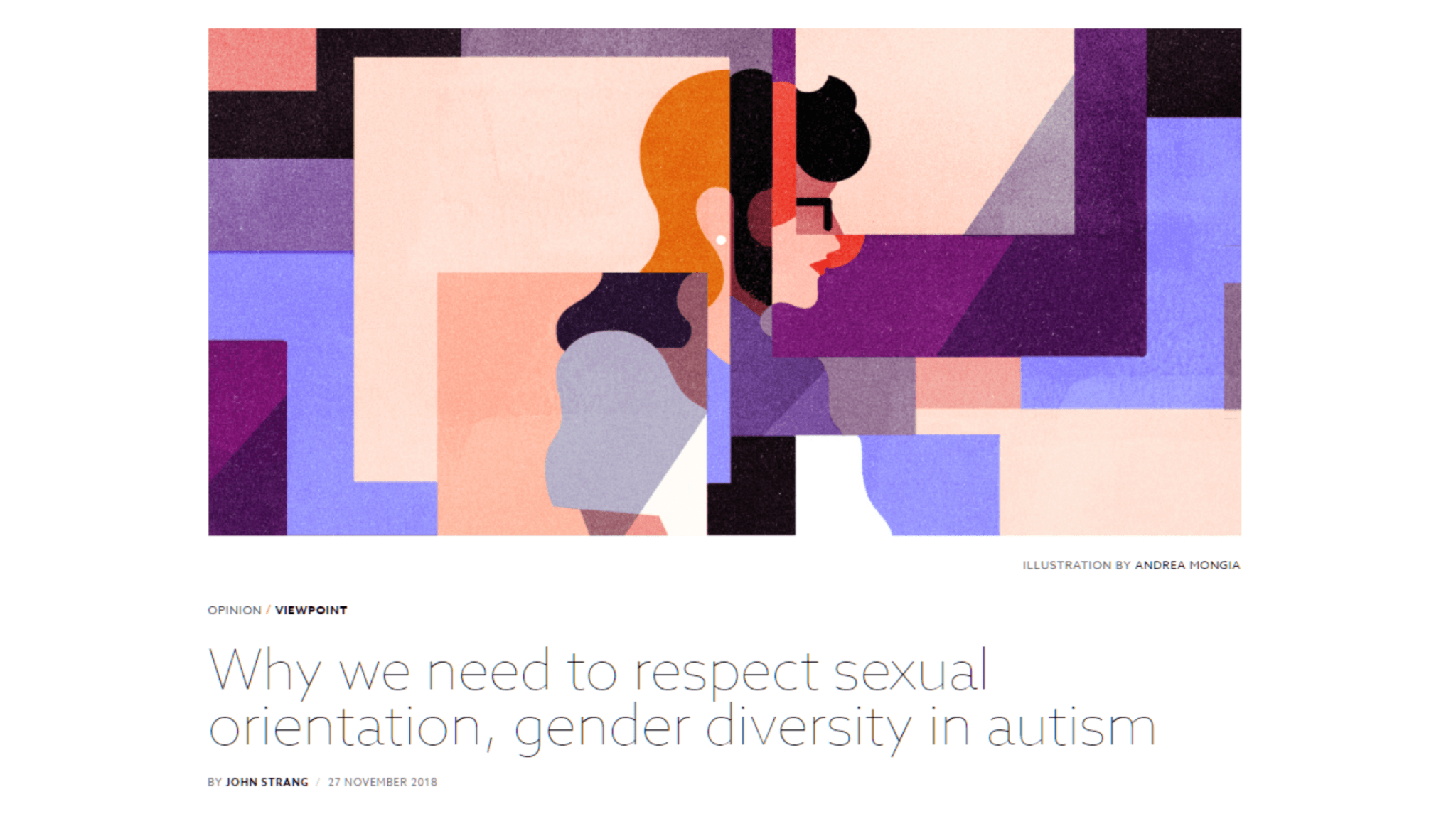 Why we need to respect sexual orientation, gender diversity in autism ...